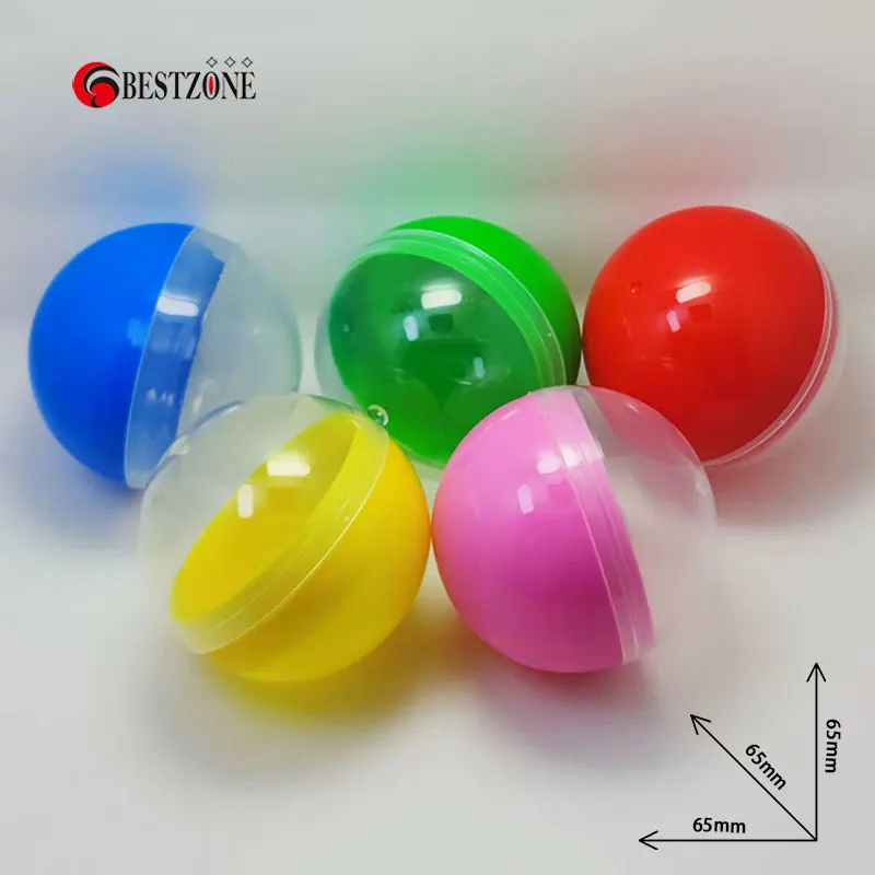 Hot Capsule Shell 65 Mm Or 6.5 Cm Or 2.56' Inches Half Transparent Half ...