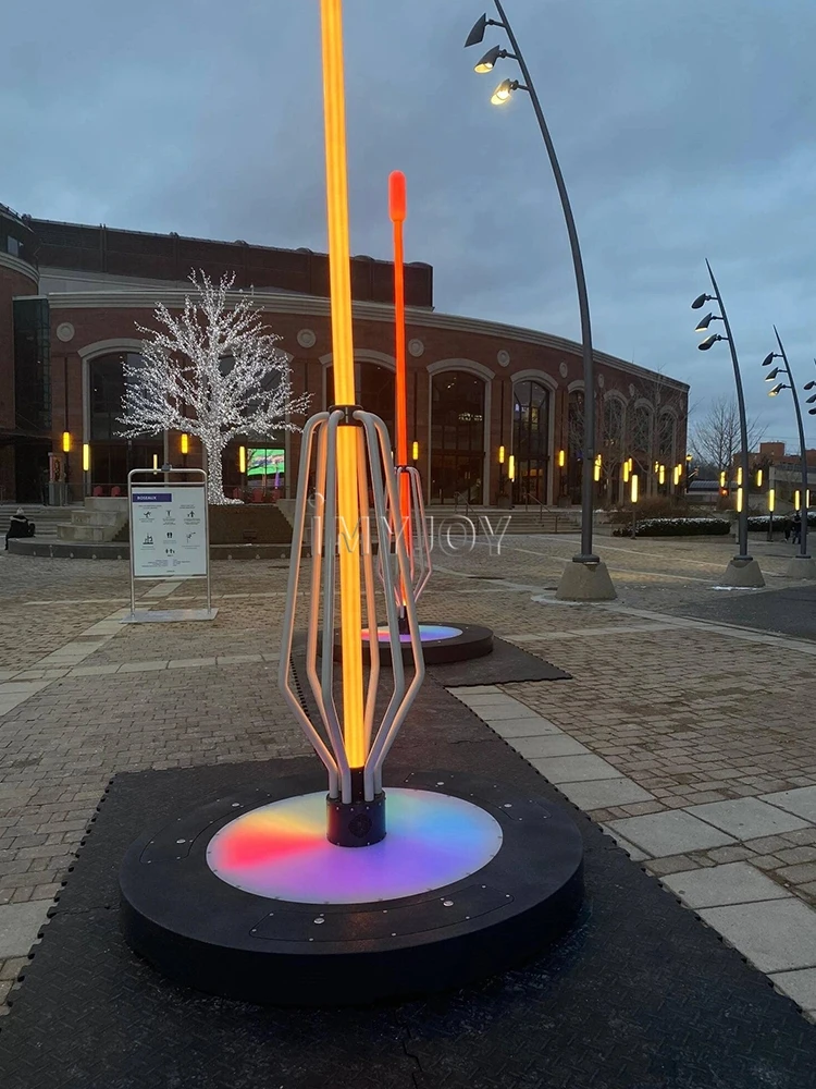Custom Outdoor Shopping Mall Scenic Plaza Park Decoration Garden ...