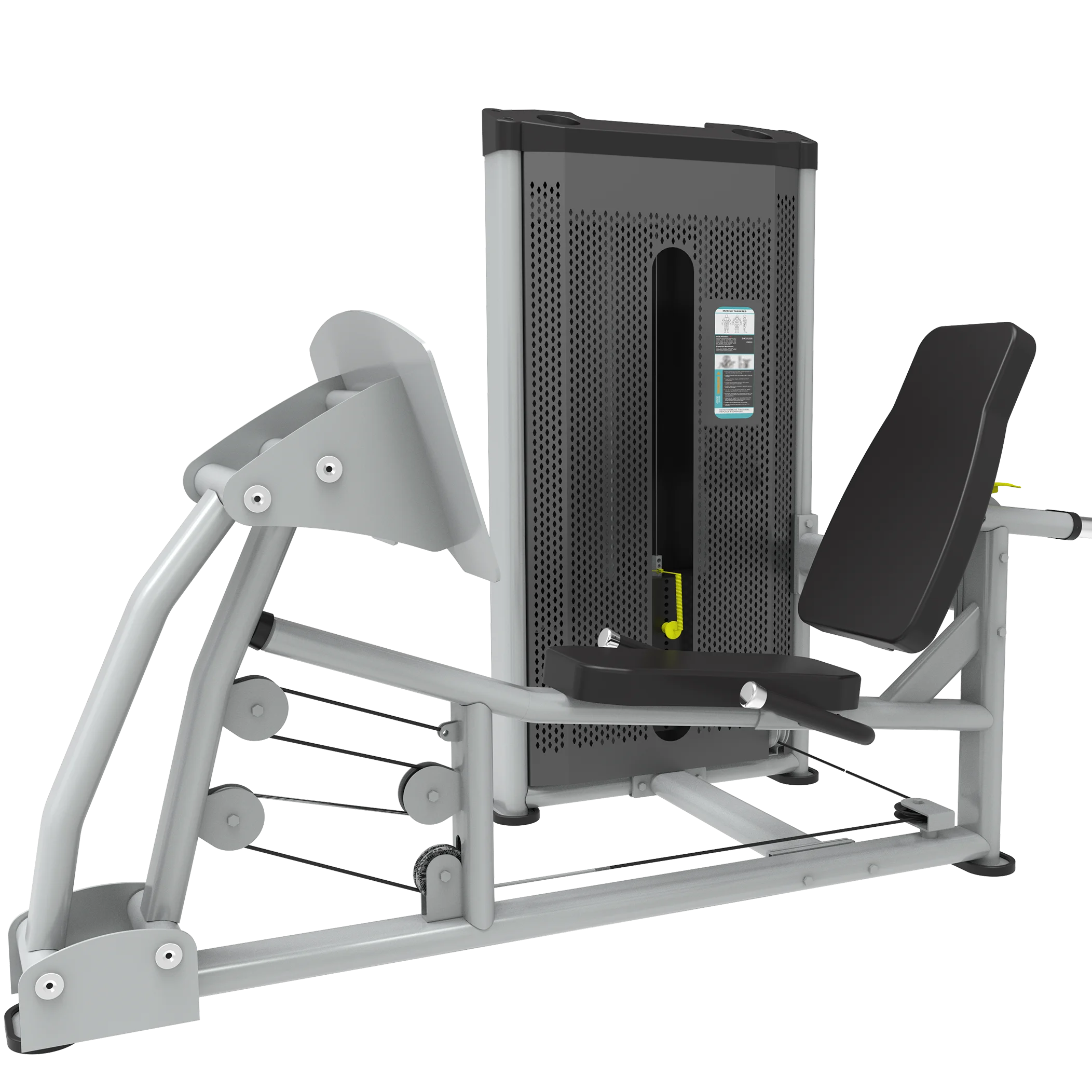 V-m New Design Gym Equipment 2 In 1 Leg Press & Squat Machine Dual Leg ...