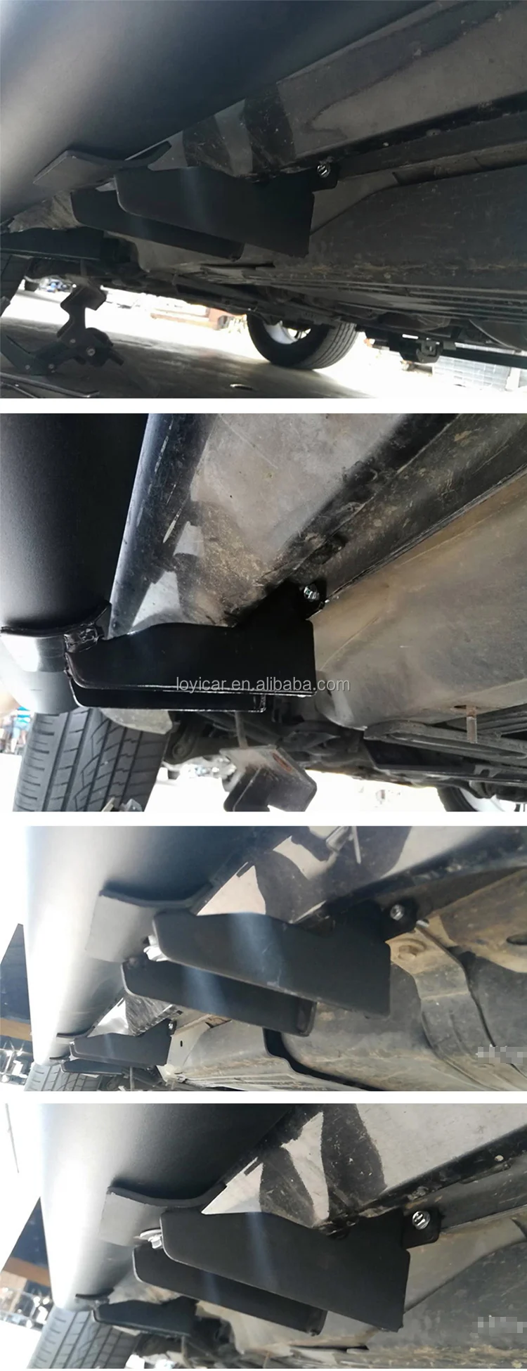 Estribos laterales de aluminio negro para Honda Crossroad, piezas de ...