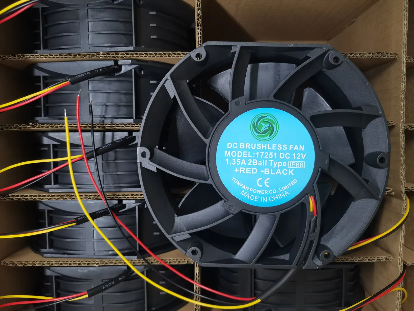 Waterproof Dustproof Fan 17251 Dc Fan Welding Machine 172mm Cooling Fan ...