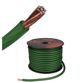 Bulk Flexible 50ft 0ga 0 Gauge Power Ground Wire Roll 0 Awg Copper ...