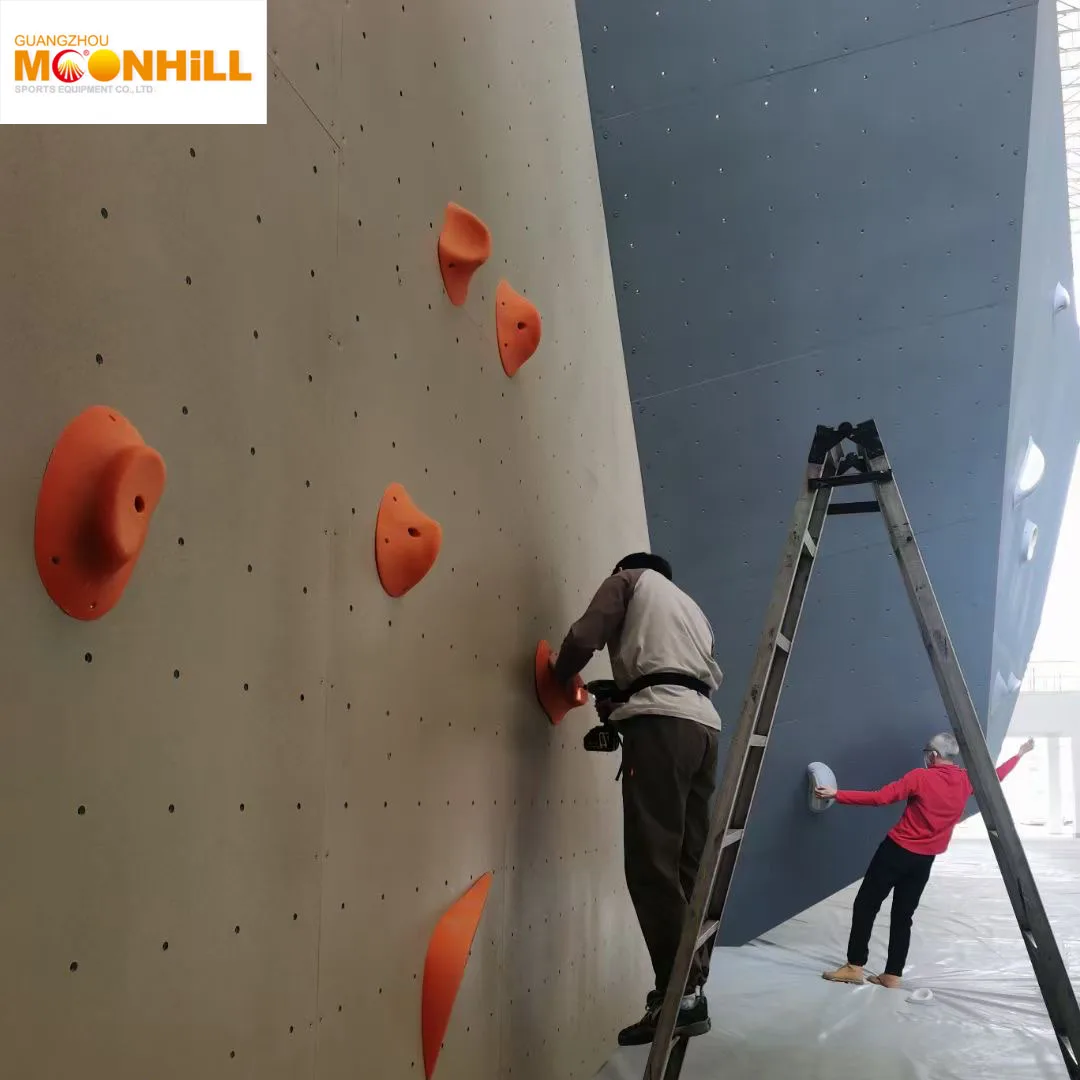 Playground Fun Wall Indoor Kids Climbing Wall Panel Climbing Holds ...