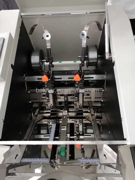 A3 A4 A5 Automatic Adjustment Wire Stitching Paper Folding Binding ...