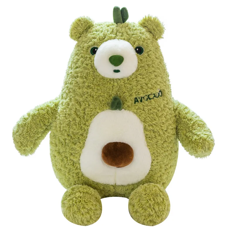 Custom Multiple sizes avocado green teddy bear large plush toy cute ...