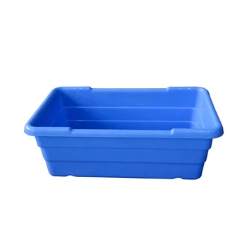 Cheap Price Stackable Nesting Sausage / Meat / Seafood Plastic Meat Lug ...