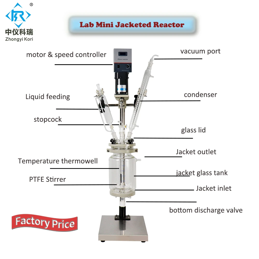 SF-1L Laboratory Chemical Reactor - Durable & Efficient