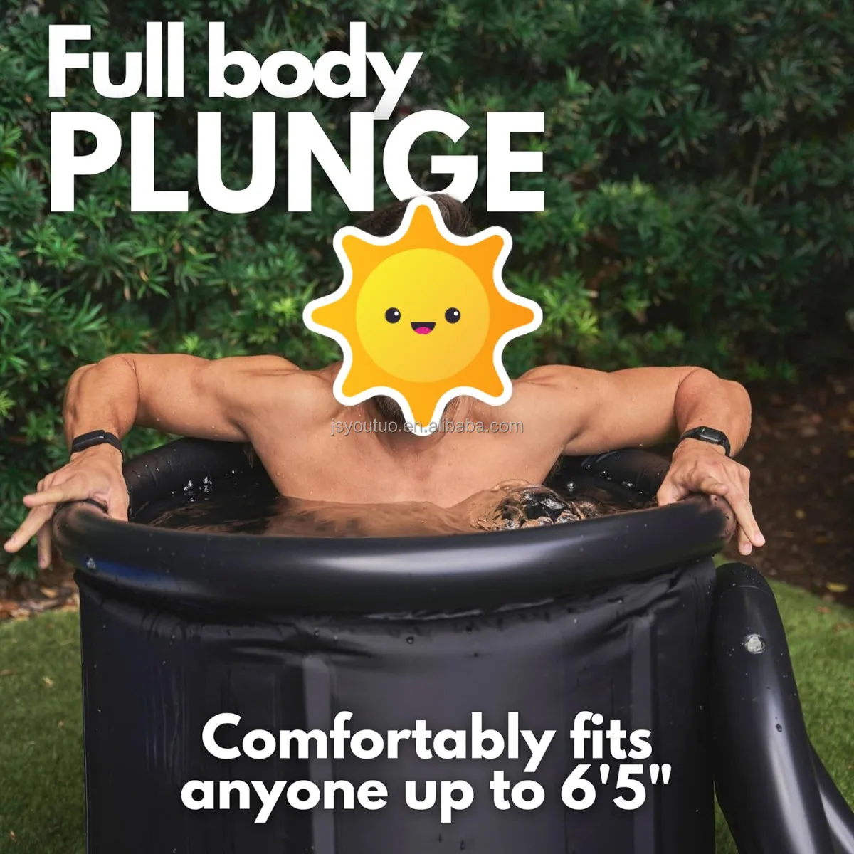 Custom Portable Ice Bath Tubs Inflatable Adults Ice Bath Recovery Tub ...