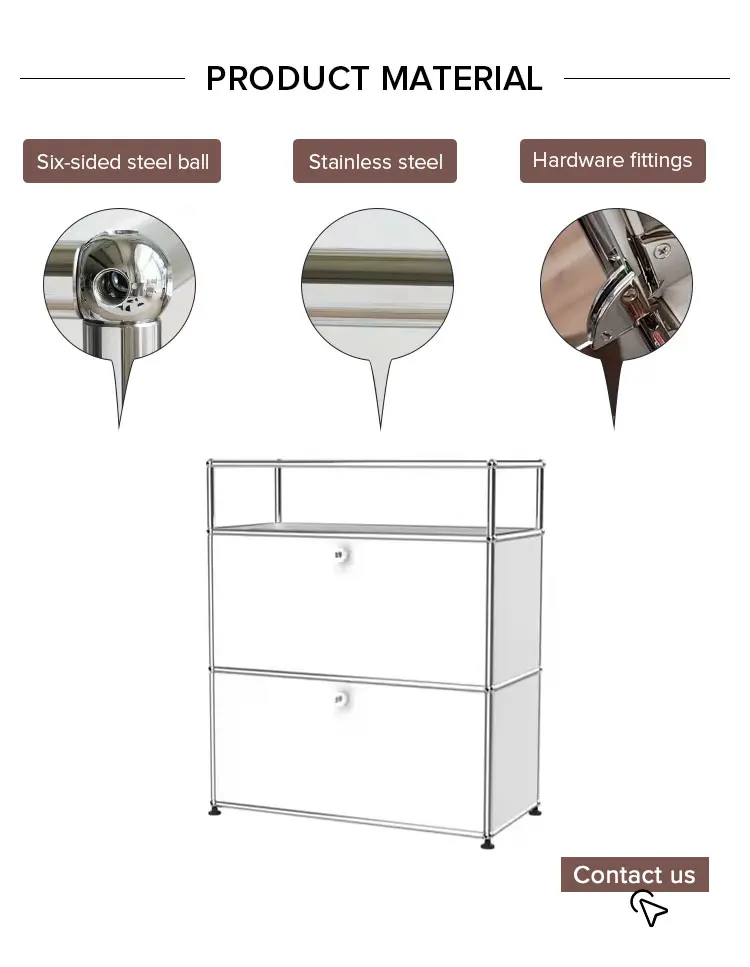 Stainless Steel Modular Combination Display Cabinet