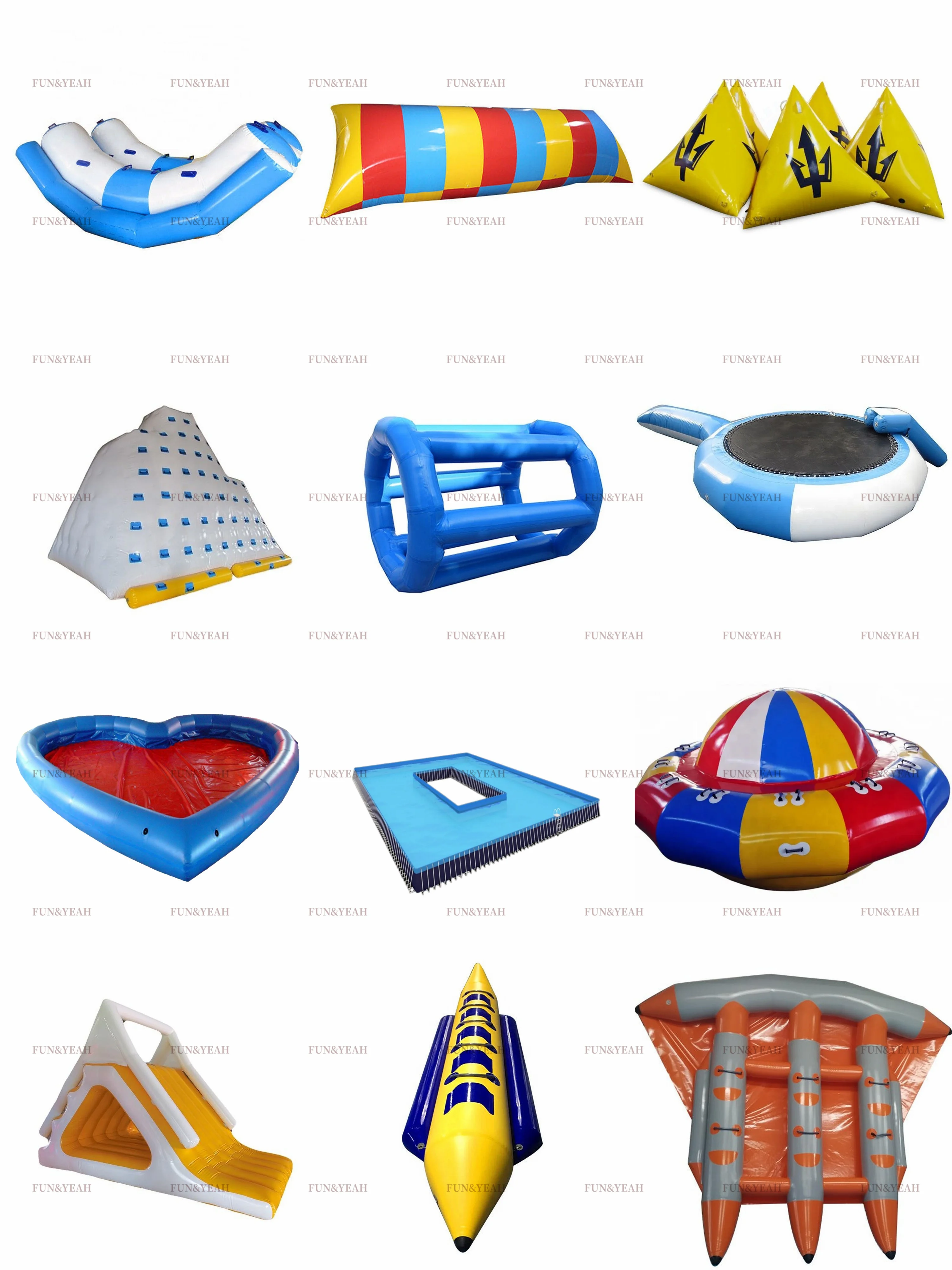 Floating Waters Parks New Design Inflatables Water Game Inflatable ...