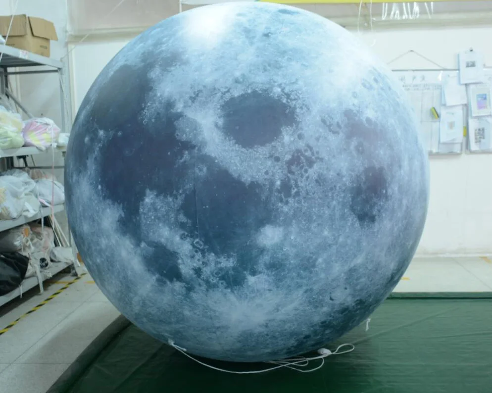 Giant Inflatable Moon Planet Balloon - Buy Inflatable Moon,Inflatable ...