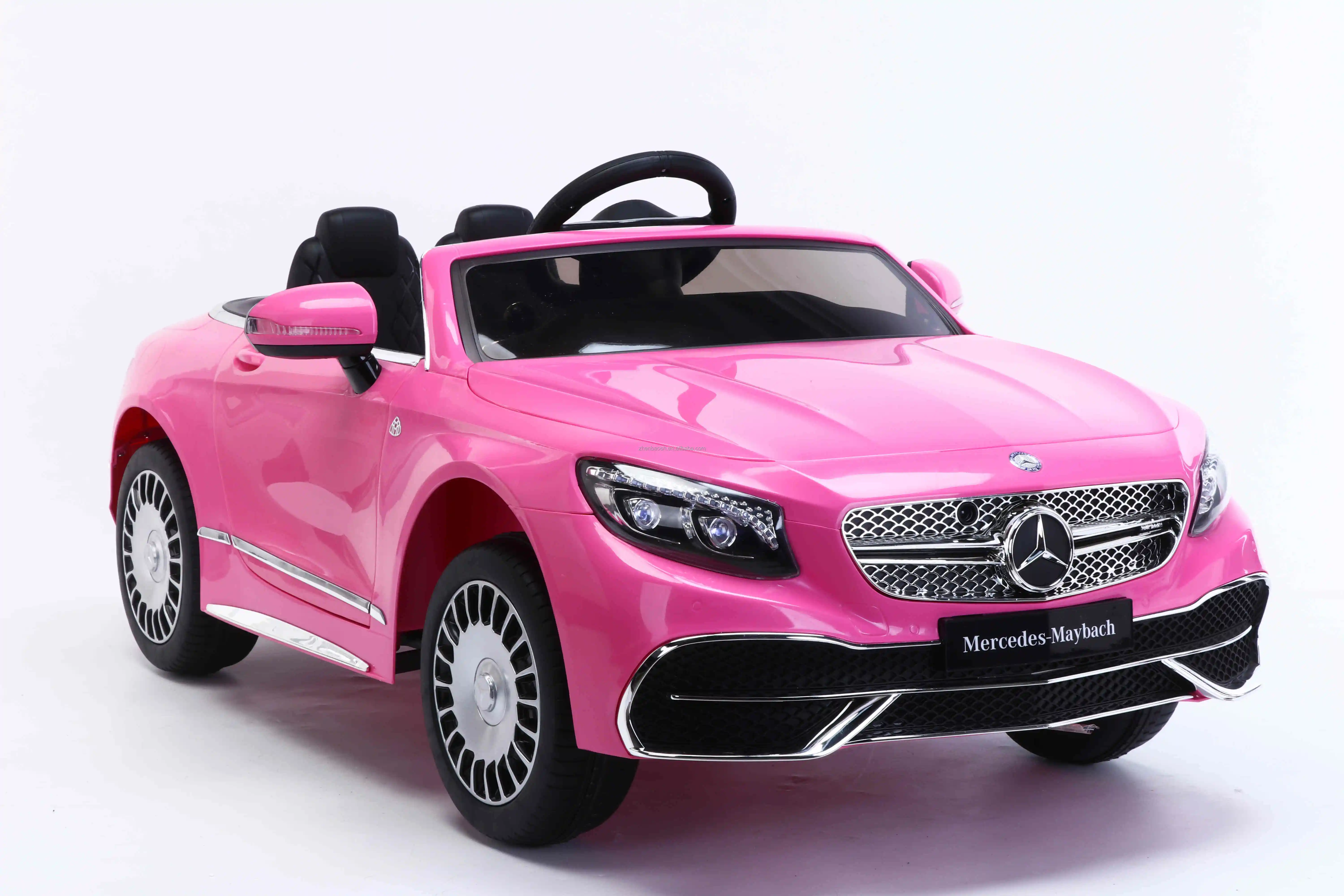 Kids Electric Cars 12v Electric Ride On Toy Car Pink Car For Baby Girl ...