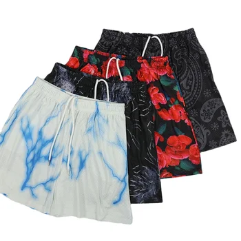 Double Layer Men's Outdoors Sportswear Mesh Breathable Drawstrings ...