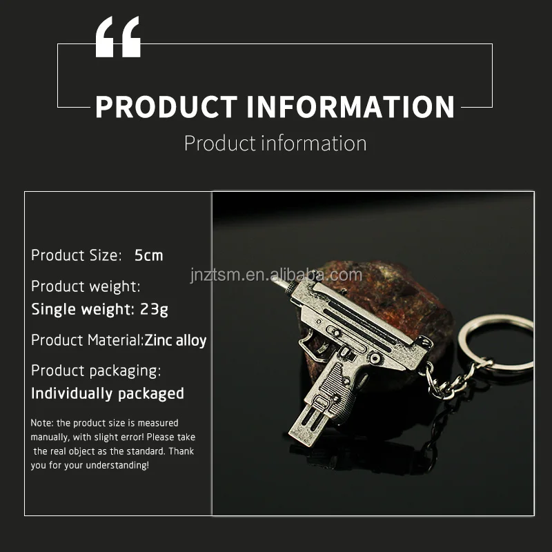 Metal Toy Gun Mini Uzi Realistic Cartridge Clip Metal Kids Collection ...