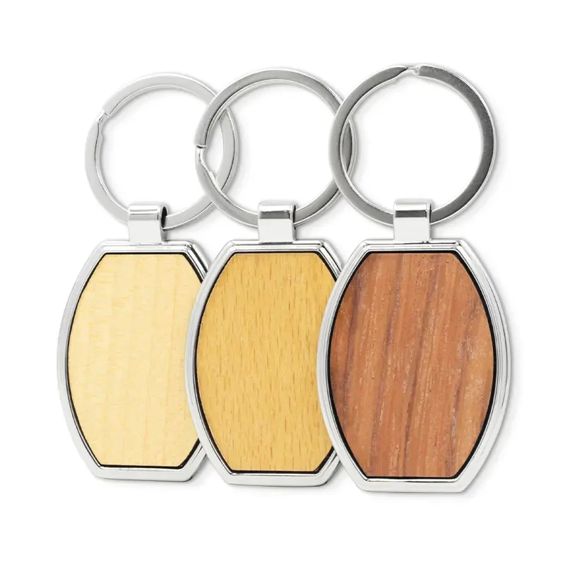 High Quality Blank Sublimation Rectangle Keyring Key Chain Custom Metal ...