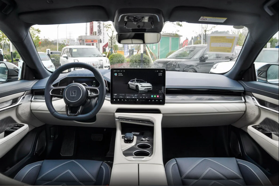 2024 Zeekr 001 All New Luxury You Z-sport With Orange Sedan 705km Range Electric Car From Geely ...