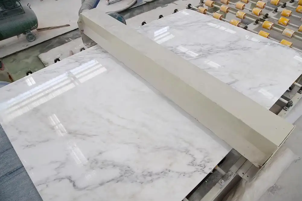 20mm White Marble Slab - Polished Natural Stone for Countertops | Eco ...