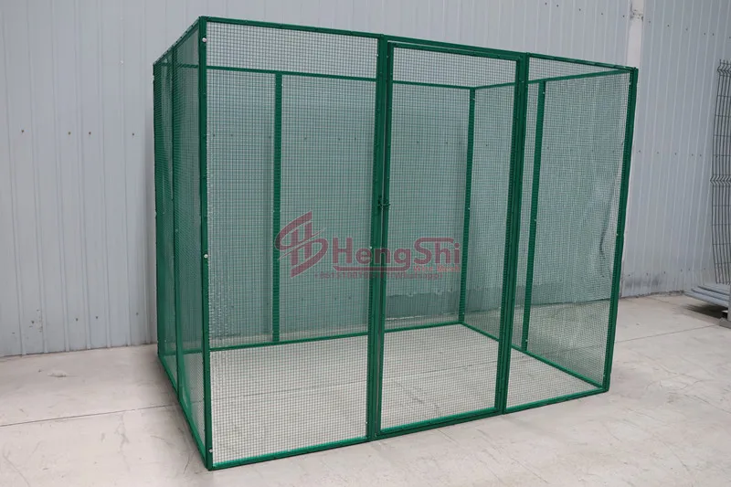 Outdoor Bird Cage - Durable Aviary Mesh Panels & Video Inspection