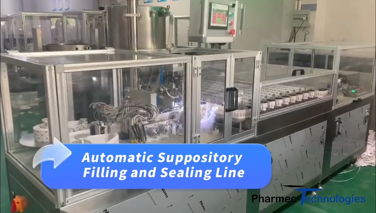 Automatic Suppositories Equipment Suppository Filling And Sealing ...