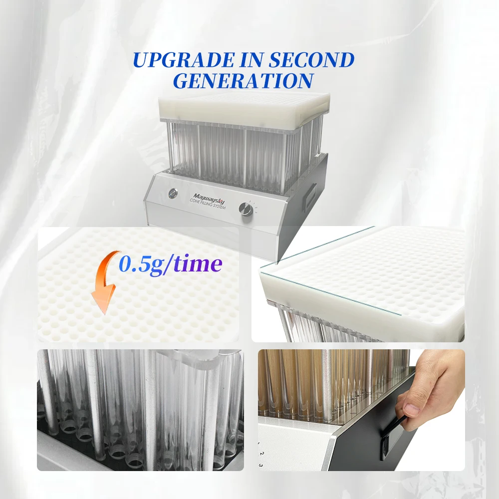 Maywaysky 340 Cone Filling Machine - Precision & Efficiency
