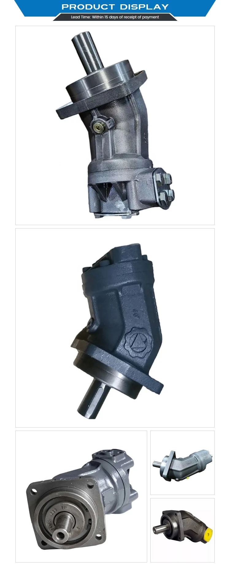 A2f A2 A2f10 A2f12 Series Fixed Displacement Hydraulic Oil Pump ...