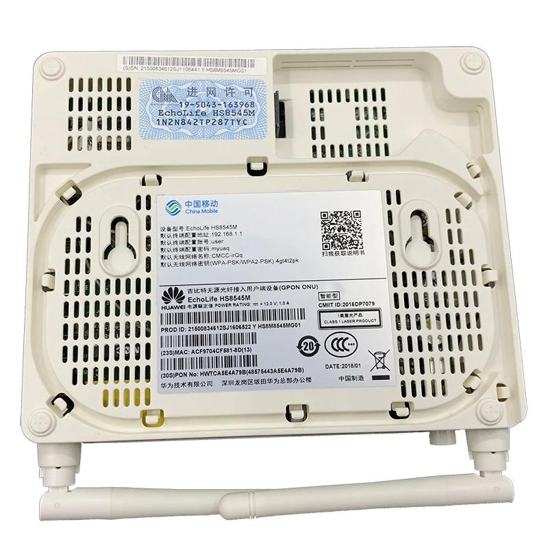 Gpon Optical Network Unit Ftth Modems Wifi Routesr Huawei Echolife ...