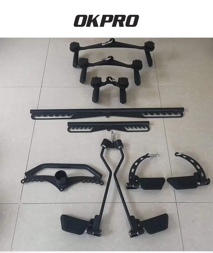 Okpro Gym Equipment Pull Down Attachments Gym Fitness Accessories - Buy ...