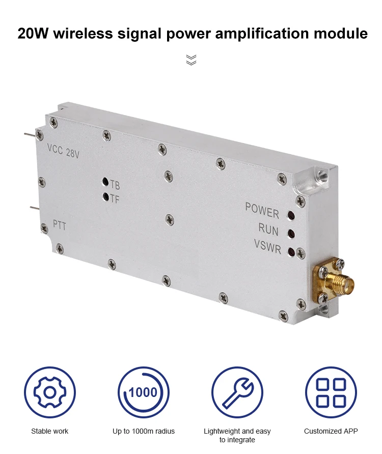 Custom Anti-drone Module 10w 20w 30w 50w For Drone Jammer Device ...