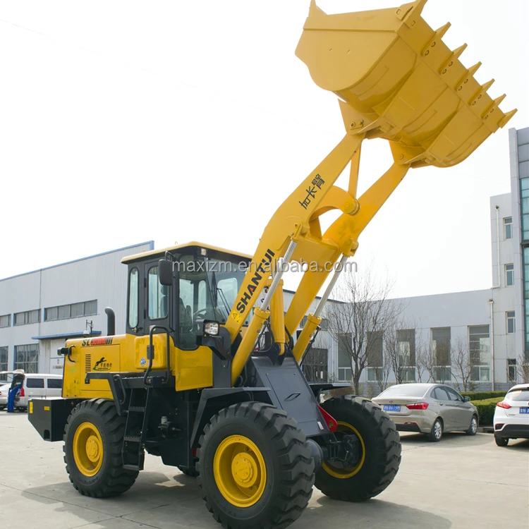Shantui Compact Wheel Loader L58-b3 5 Ton With 4 Cbm Bucket - Buy Lg918 ...