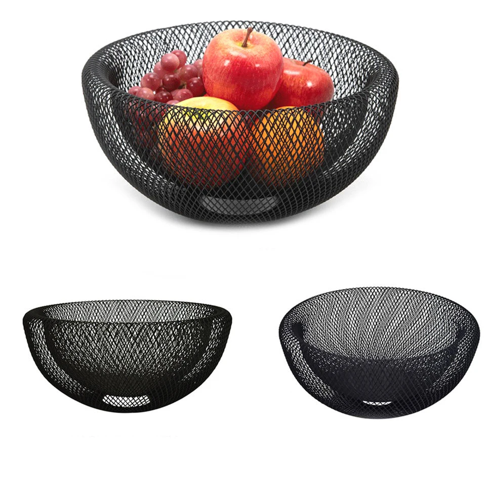 High Quality Kitchen Cooking Galvanized Wire Mesh Baskets Metal Wire ...