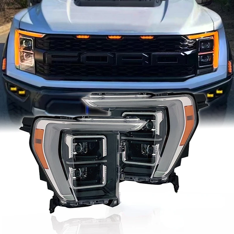 Ford Raptor Light Accessories Ford Raptor 2023 Lazer Lamps LED Roof