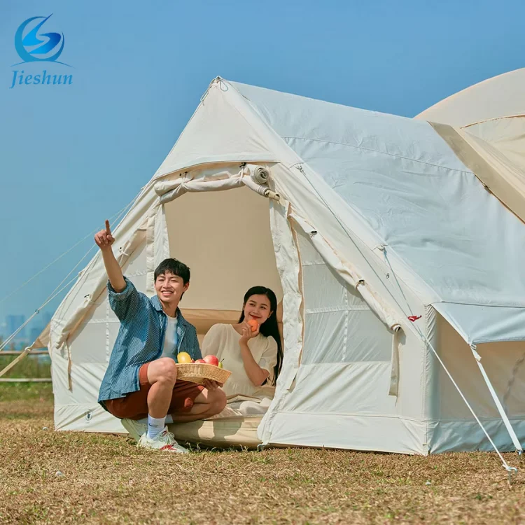 Pvc Skylight Air Tube Family Inflatable Camping Tent 12 Square Meters ...