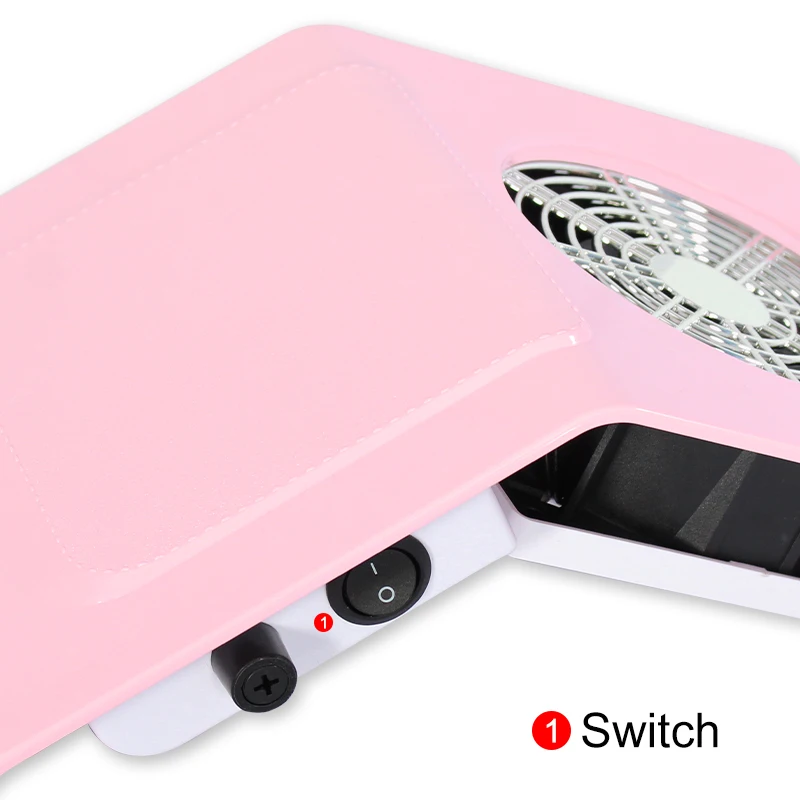 Wholesale 40w 858-2a Dust Suction Manicure Machine Cleaner Tools Nail ...