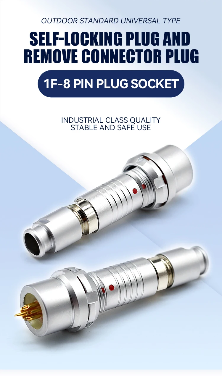 11 Pin High Quality 2F Series Fischer Push-pull Waterproof IP68 ...