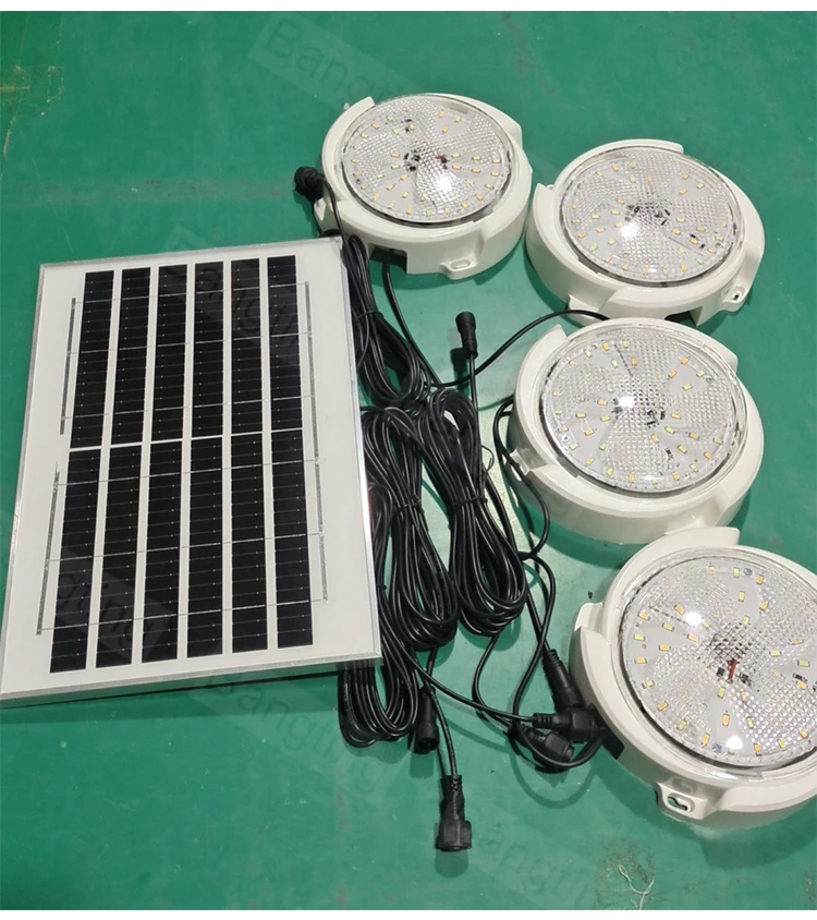 Battery 3.2v 6000mah Solar Ceiling Light Remote Control 6v8w Solar ...