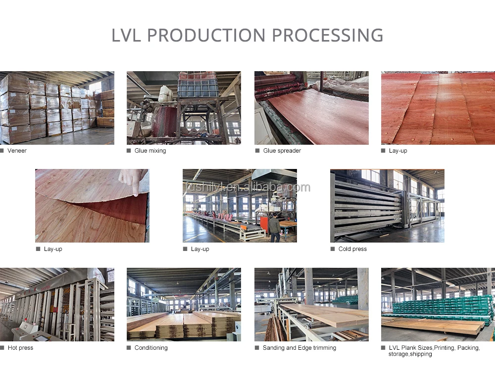 BSI Certified 200x45mm Outdoor Flooring LVL Plywood F17 E14