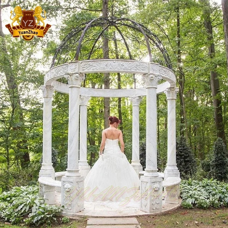 Outdoor Garden Decoration Large Size Hand Carved Natural Marble Greek ...