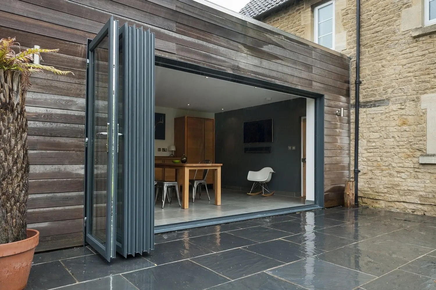 Slim Frame Bifold Doors - Modern, Secure, and Stylish