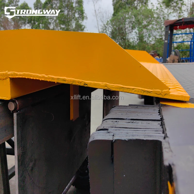 Heavy Duty Steel Dock Plate Ramp Board Forklift Trailer Dock Loading ...