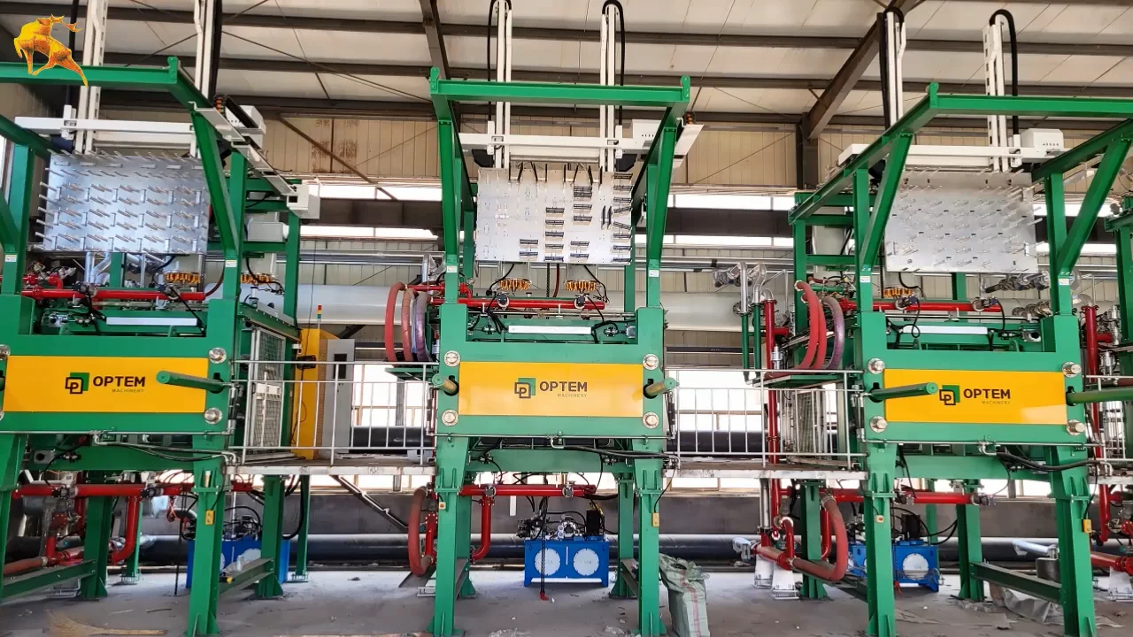 Robotic Arm Eps Insulated Icf Blocks Foaming Machine Concrete Composite ...