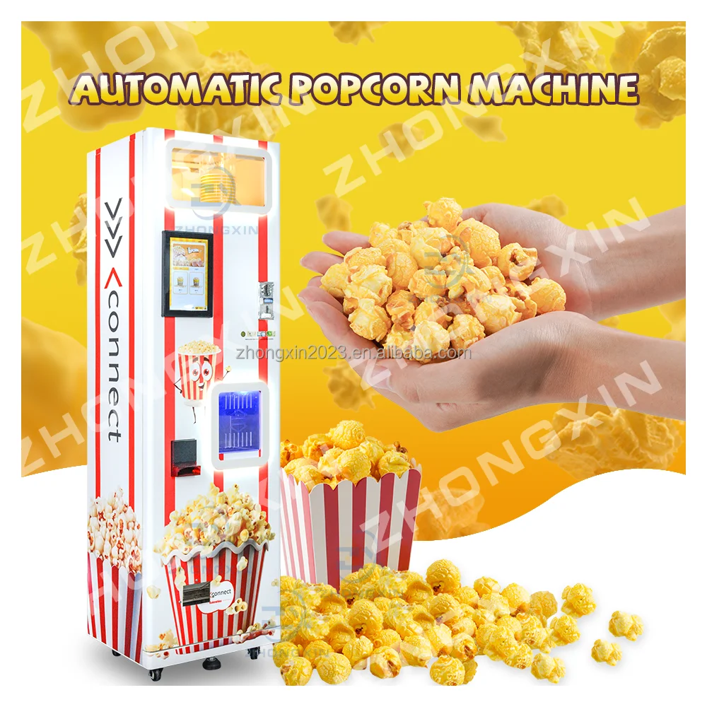 Wholesale Price Cinema Big Electric Automatic Popcorn Maker Popcorn ...