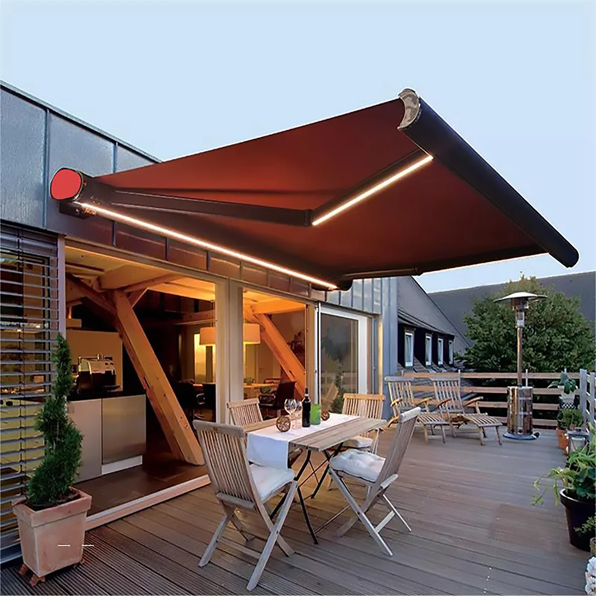 Modern Senior Waterproof Retractil Plegable Folding Awning For Outdoor ...