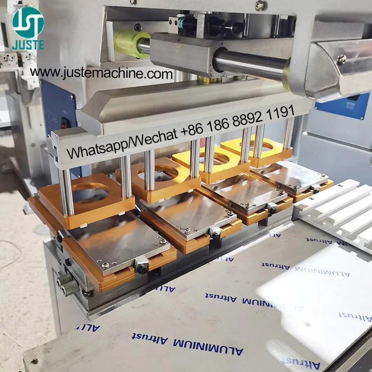 Tampo Print 4 Color Pad Printer Sealed Ink Cup Open Tray Tampografia 4 ...