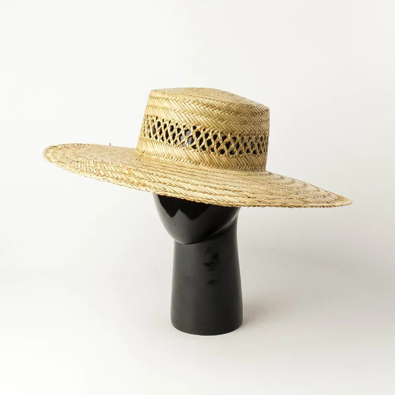 Custom Summer Beach Wear Wide Brim Sea Grass Hats Raffia Straw Hat Cap ...