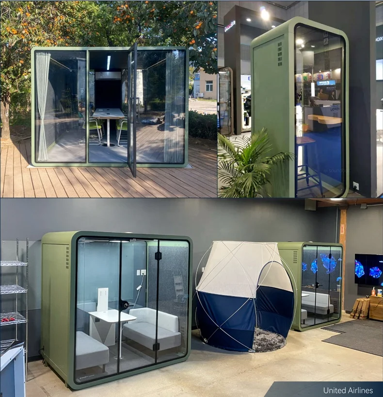 Soundbox Tiny House Booth Backyard Modern Office Working Prefab ...