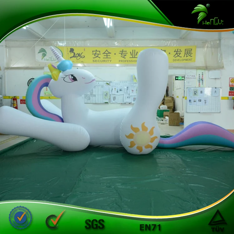 hongyi Inflatable Animal Toy Giant Water Floating Unicorn PVC Swimming ...