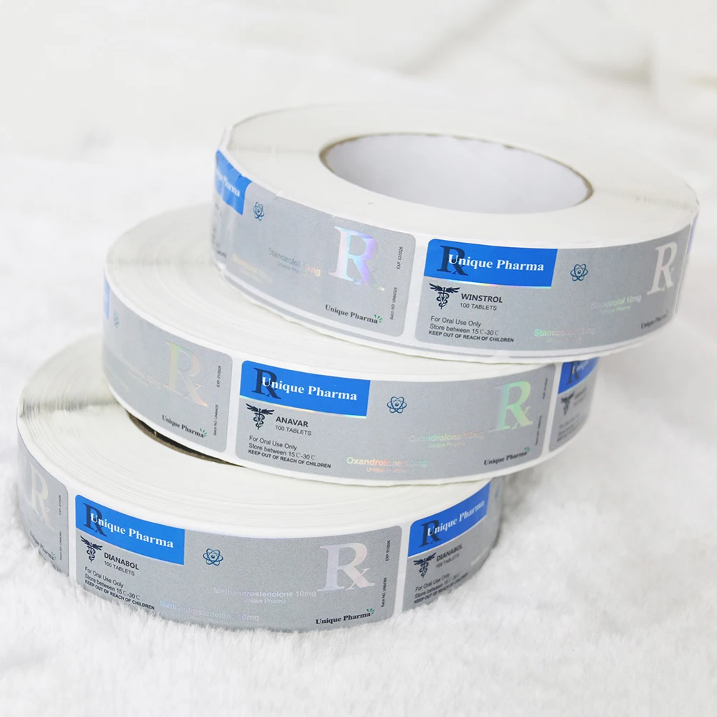 Customized 1ml Ampoule 2ml Vial Steroides Vial Labels And Boxes For ...