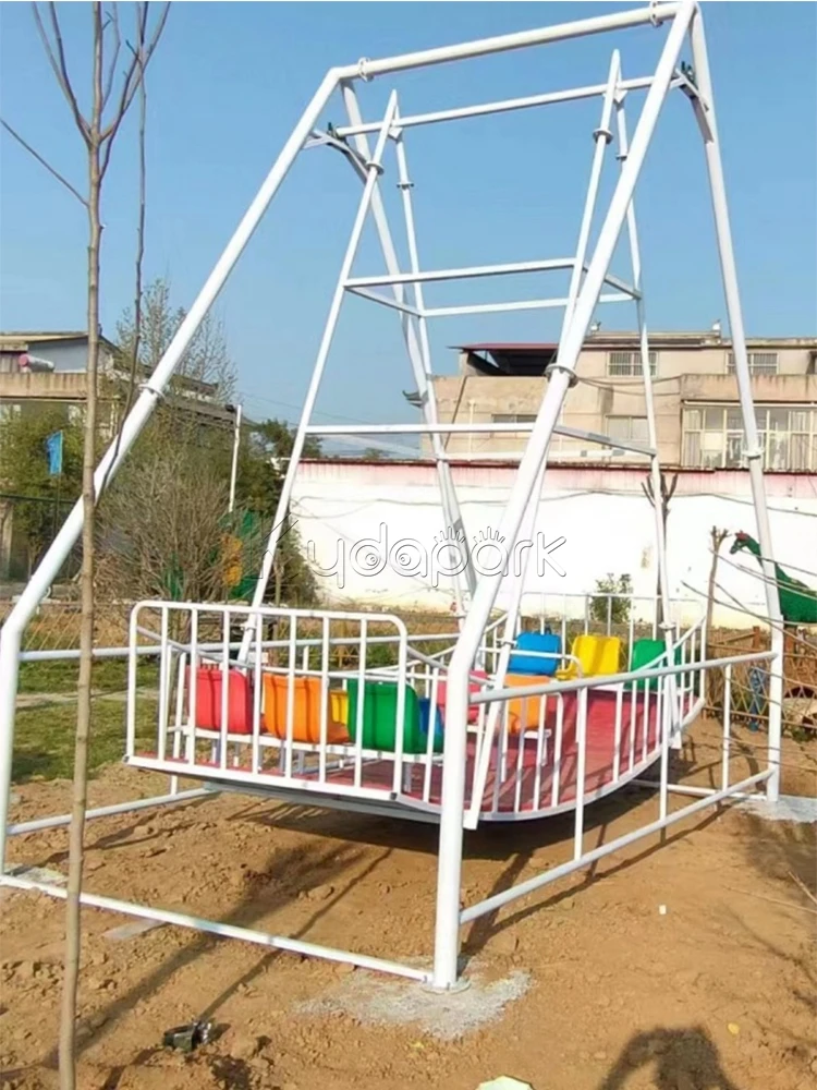 Outdoor Carnival Amusement - Mini Pirate Ship Swing Ride