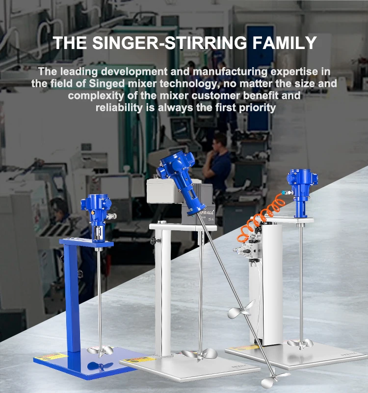 SPRALL High Speed Explosion Proof Agitator Mixer - 40L