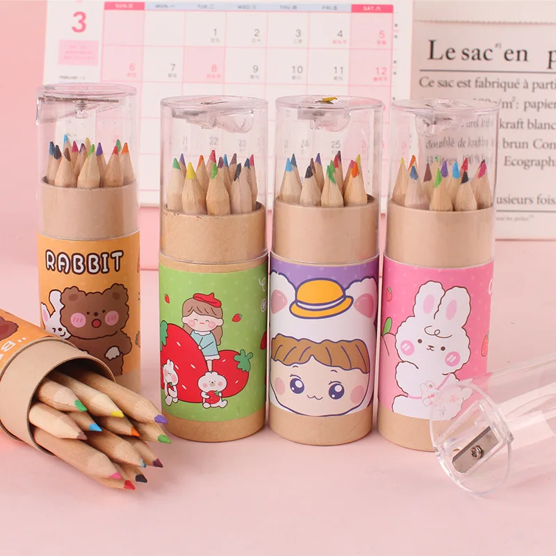 New Arrival 12-piece-Pencil Set School Supplies Children Stationery set ...
